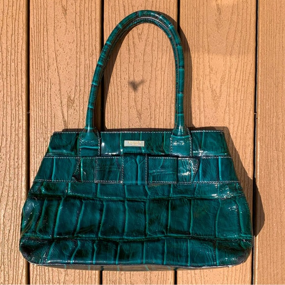kate spade | Bags | Kate Spade Rare Elena Knightsbridge Croco Patent ...